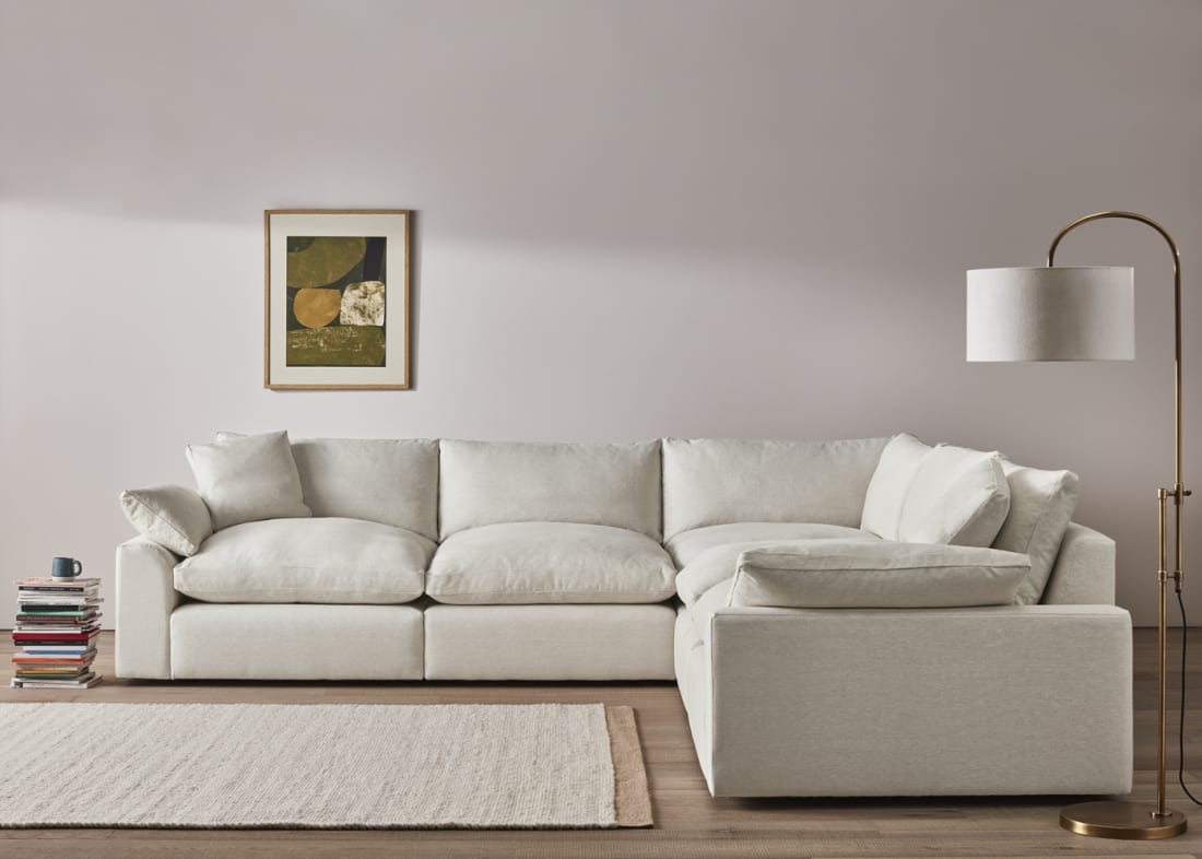 Cuddlemuffin Corner Sofa | L-shaped Modular Sofa | Loaf