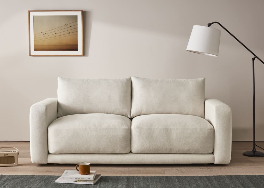 Little Softie Sofa | Small Footprint Modern Sofa | Loaf