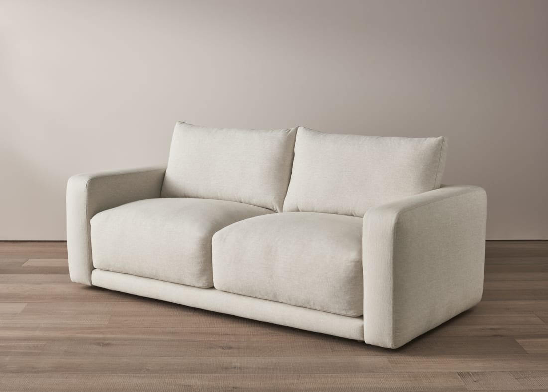 Little Softie Sofa | Small Footprint Modern Sofa | Loaf