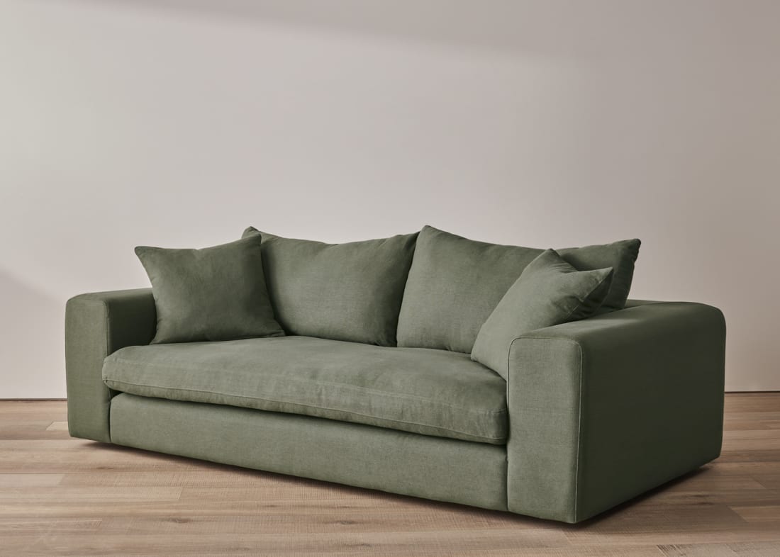 Big Easy Sofa | Square Arm Contemporary Sofa | Loaf