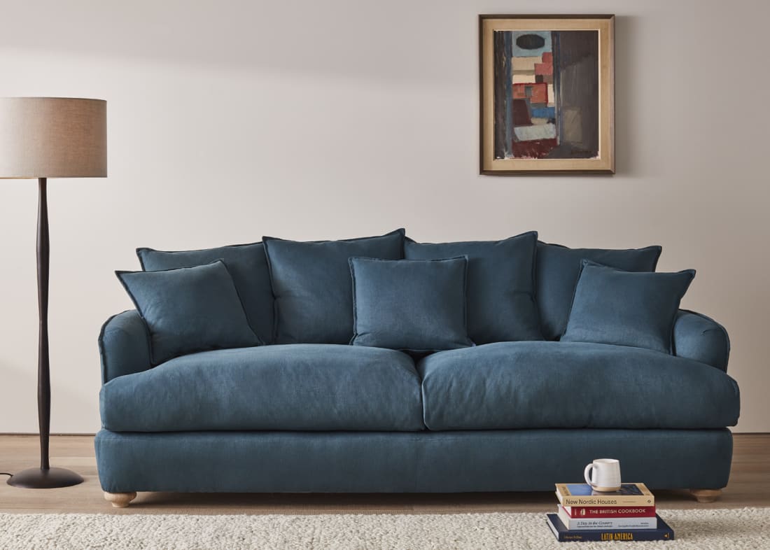 Smooch Sofa | Deep Scatter Back Squishy Sofa | Loaf