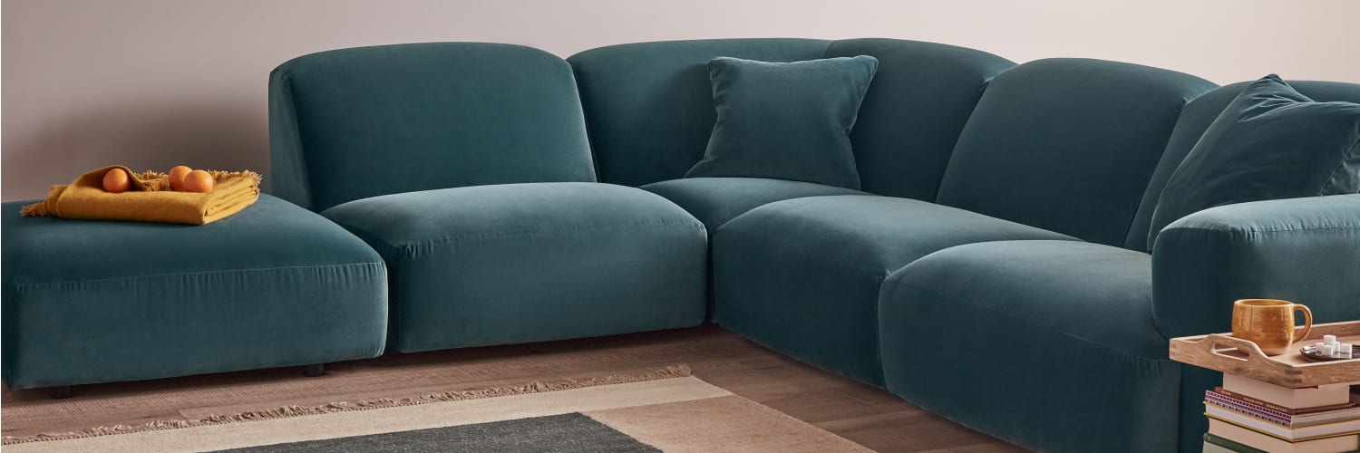 Blue Sofas | Handmade in the UK | Loaf