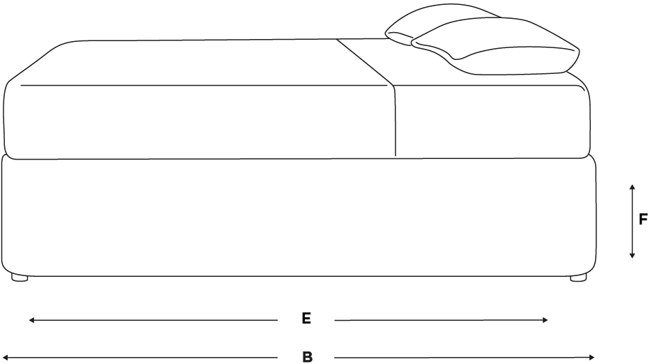 Store Bed | Nifty Ottoman Storage Bed | Loaf