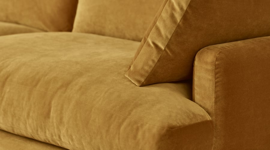 Squisharoo Comfy Sofa | Low Arm Colourful Sofa | Loaf