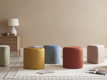 Round footstools | Made in Britian | Loaf