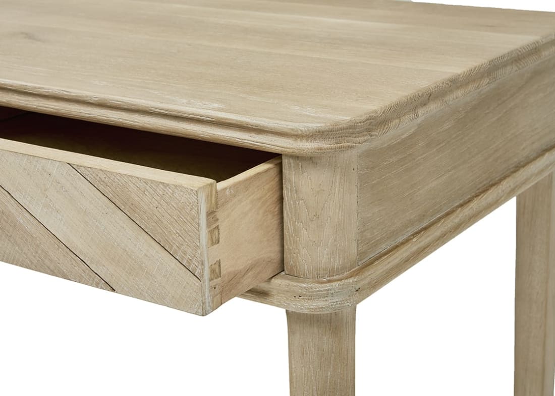 Fab Flapper Desk | Parquet Wood Dressing Table | Loaf