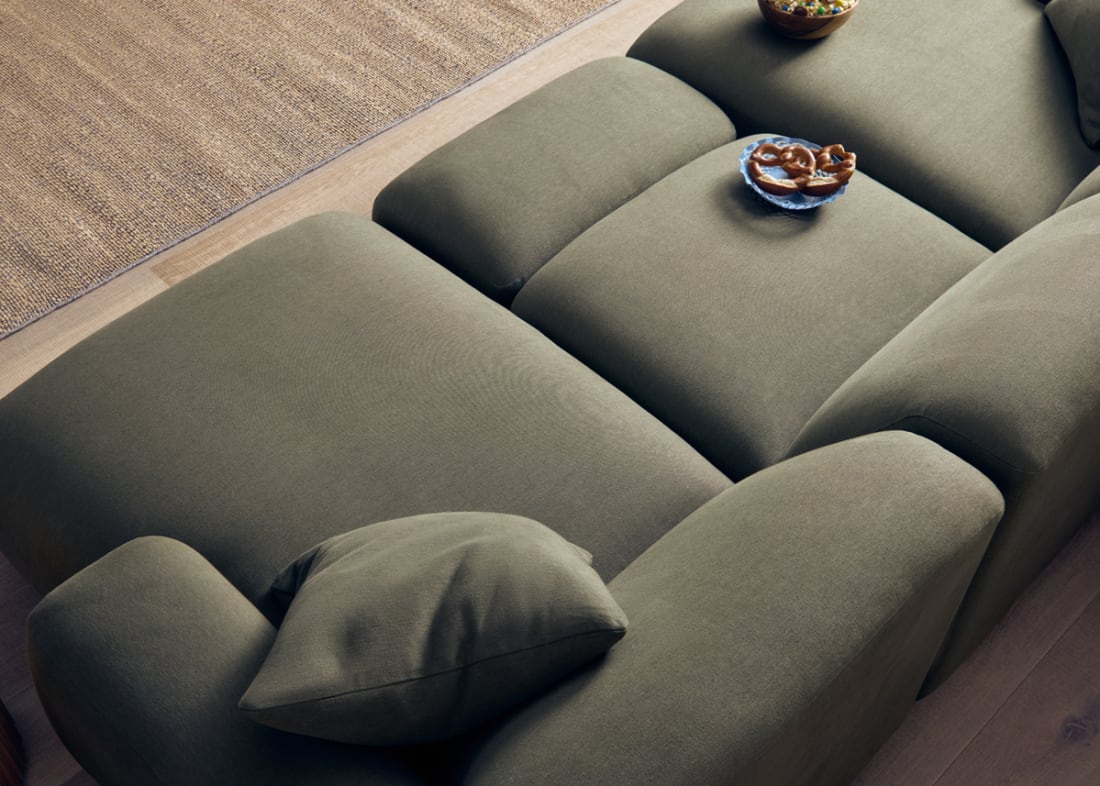 Squishblocks Chaise Movie Sofa | Plump Free Modular Cinema Sofa | Loaf