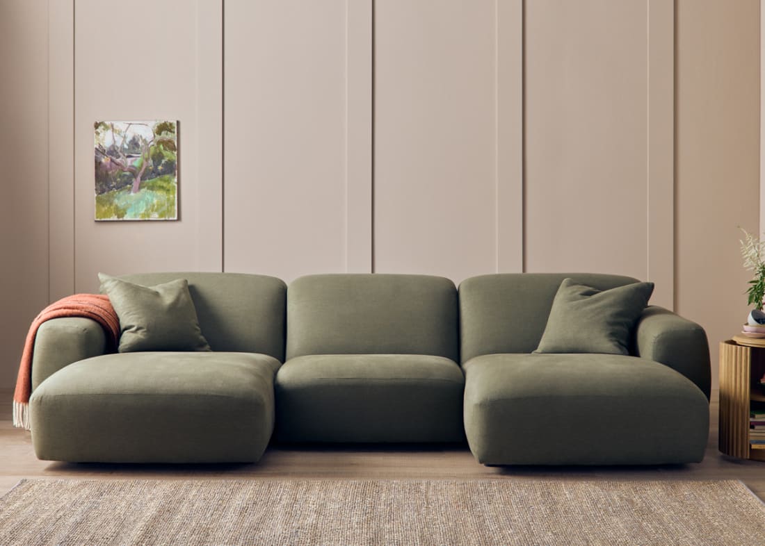 Squishblocks Chaise Movie Sofa | Plump Free Modular Cinema Sofa | Loaf