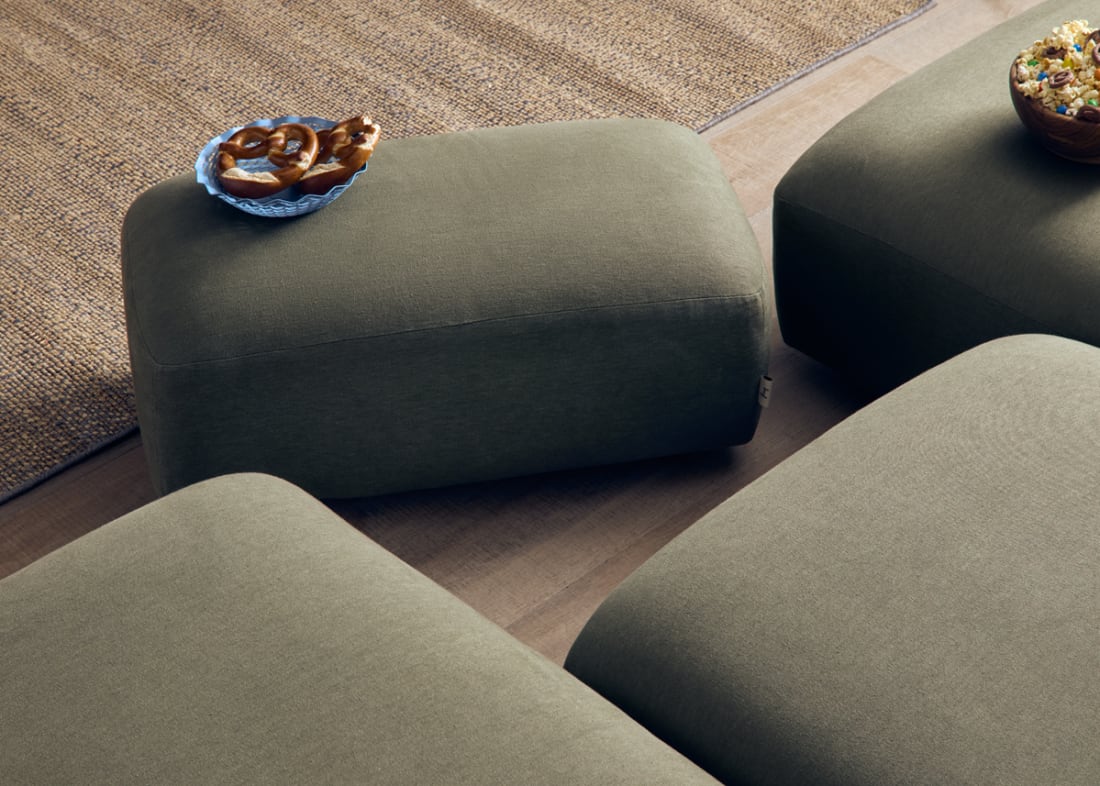 Squishblocks Chaise Movie Sofa | Plump Free Modular Cinema Sofa | Loaf