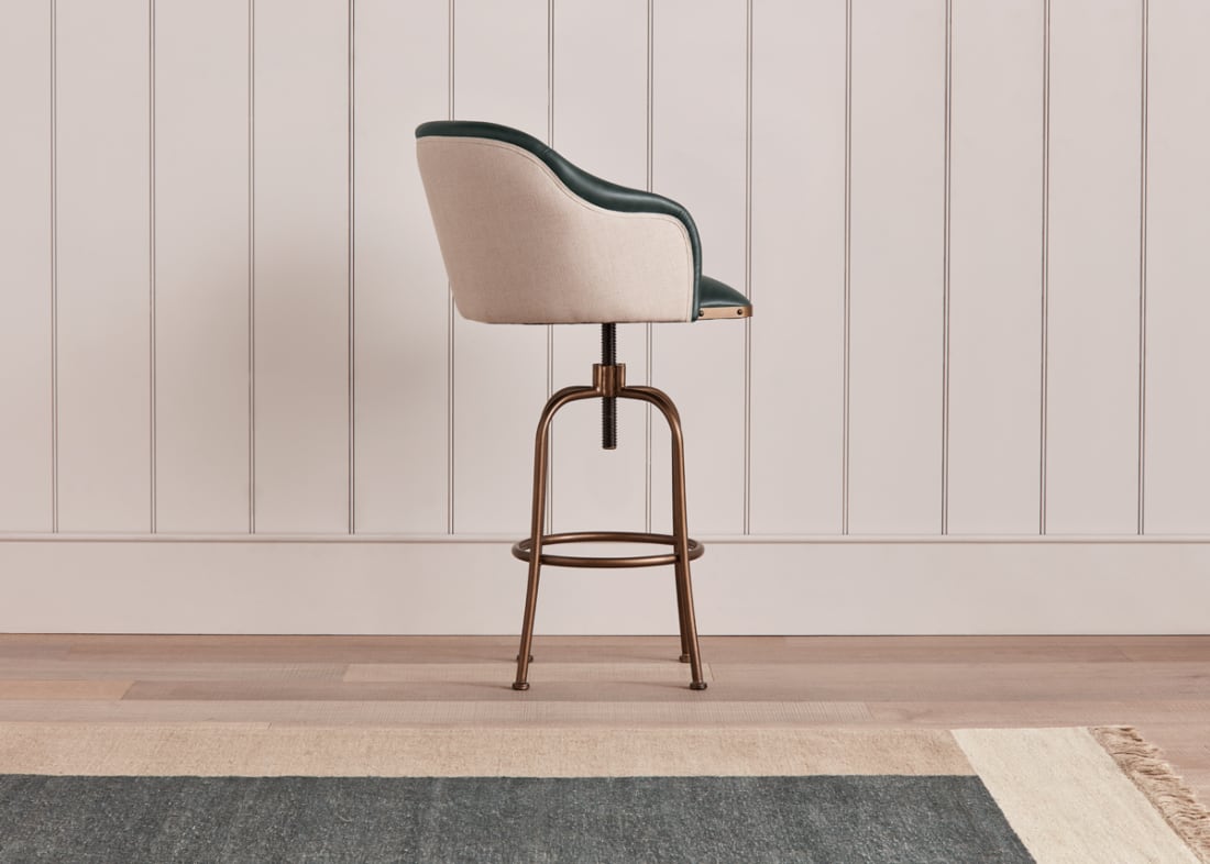 one legged bar stool