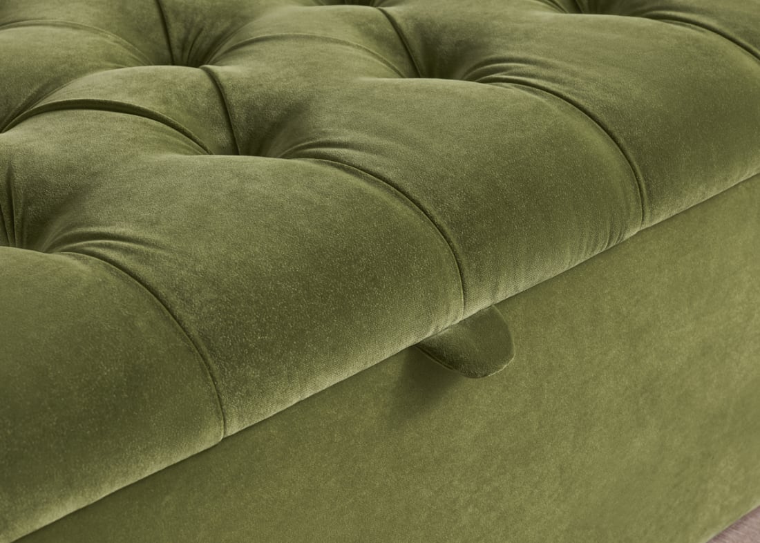 Bed in a Button | Footstool Sofa Bed | Loaf