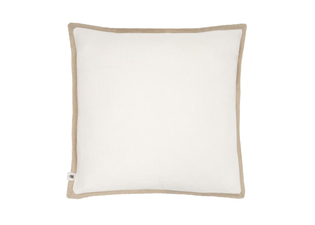 Bordy Edge Linen Cushion | Colourful Edged Scatter Cushions | Loaf