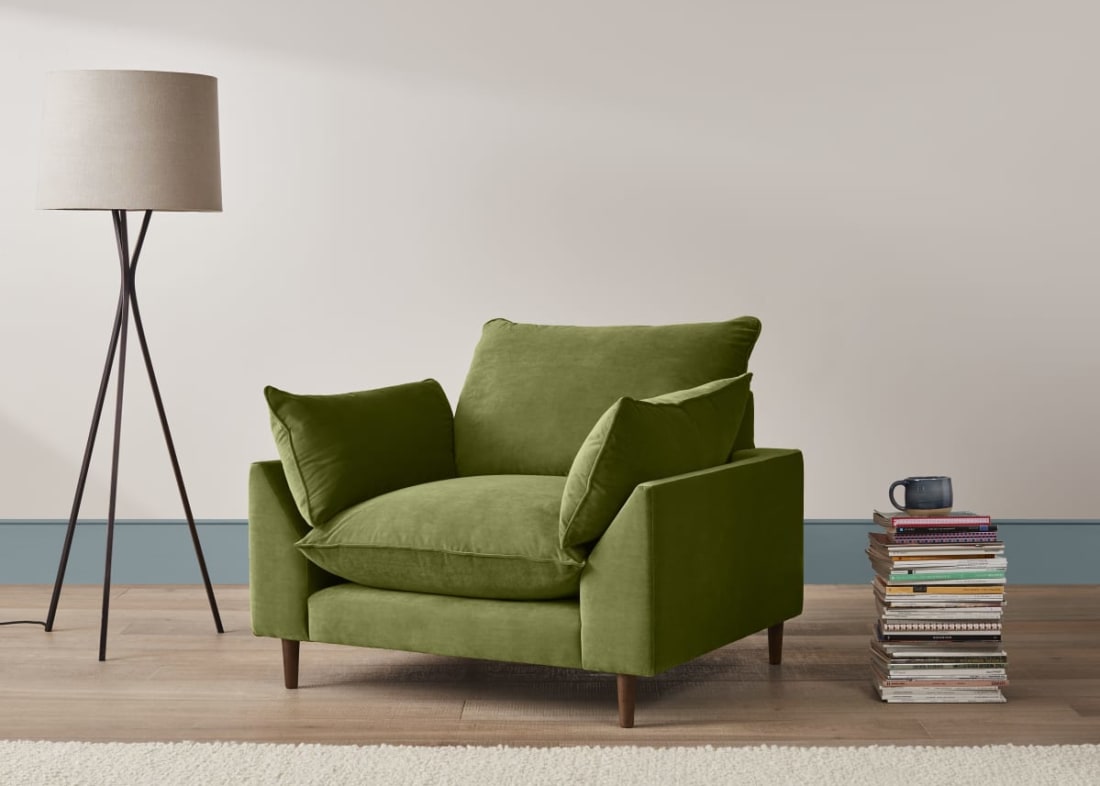 Slow Riser Armchair | Retro Classic Sofa | Loaf