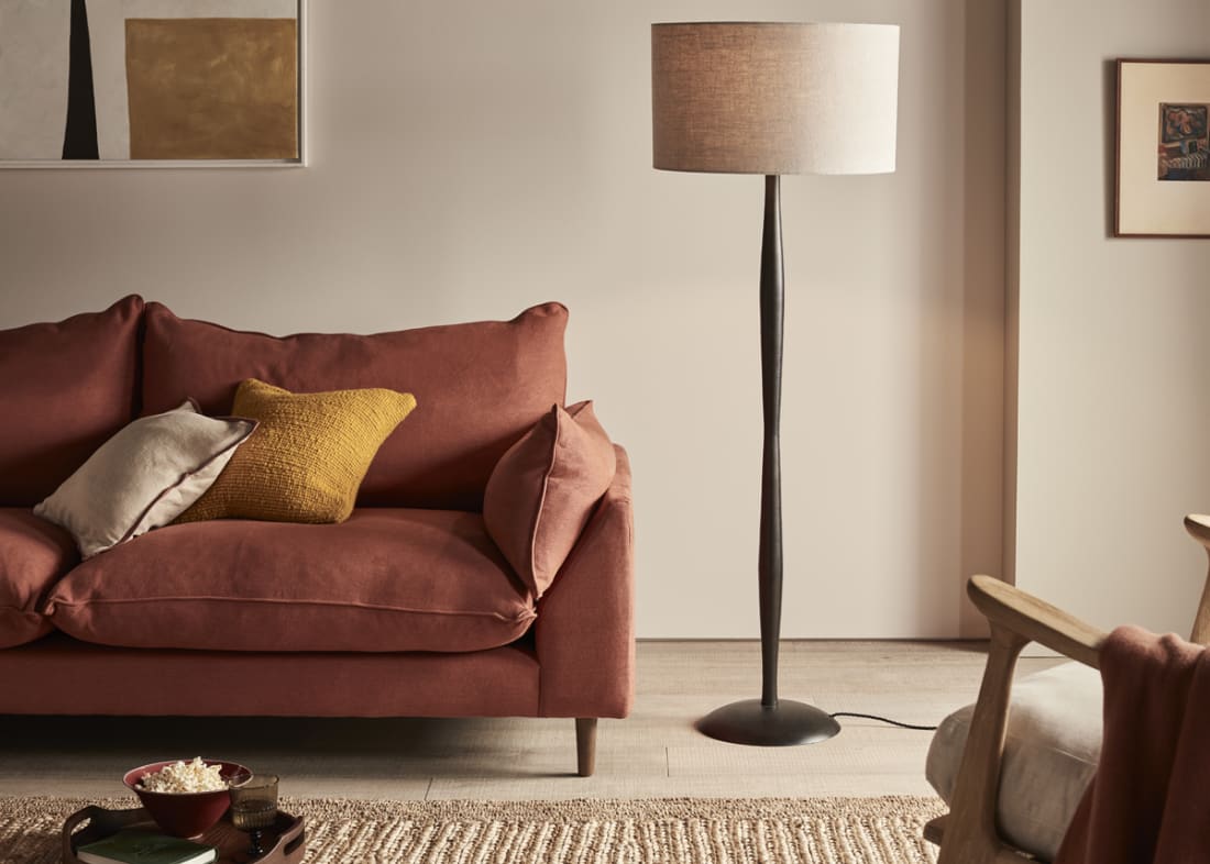 Waver Floor Light | Mid-Century Standing Floor Lamp | Loaf