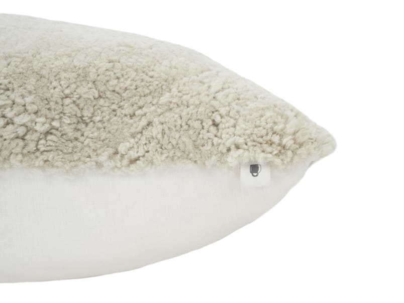 Shearer Scatter Cushion | Feather Filled Sheepskin Cushions | Loaf